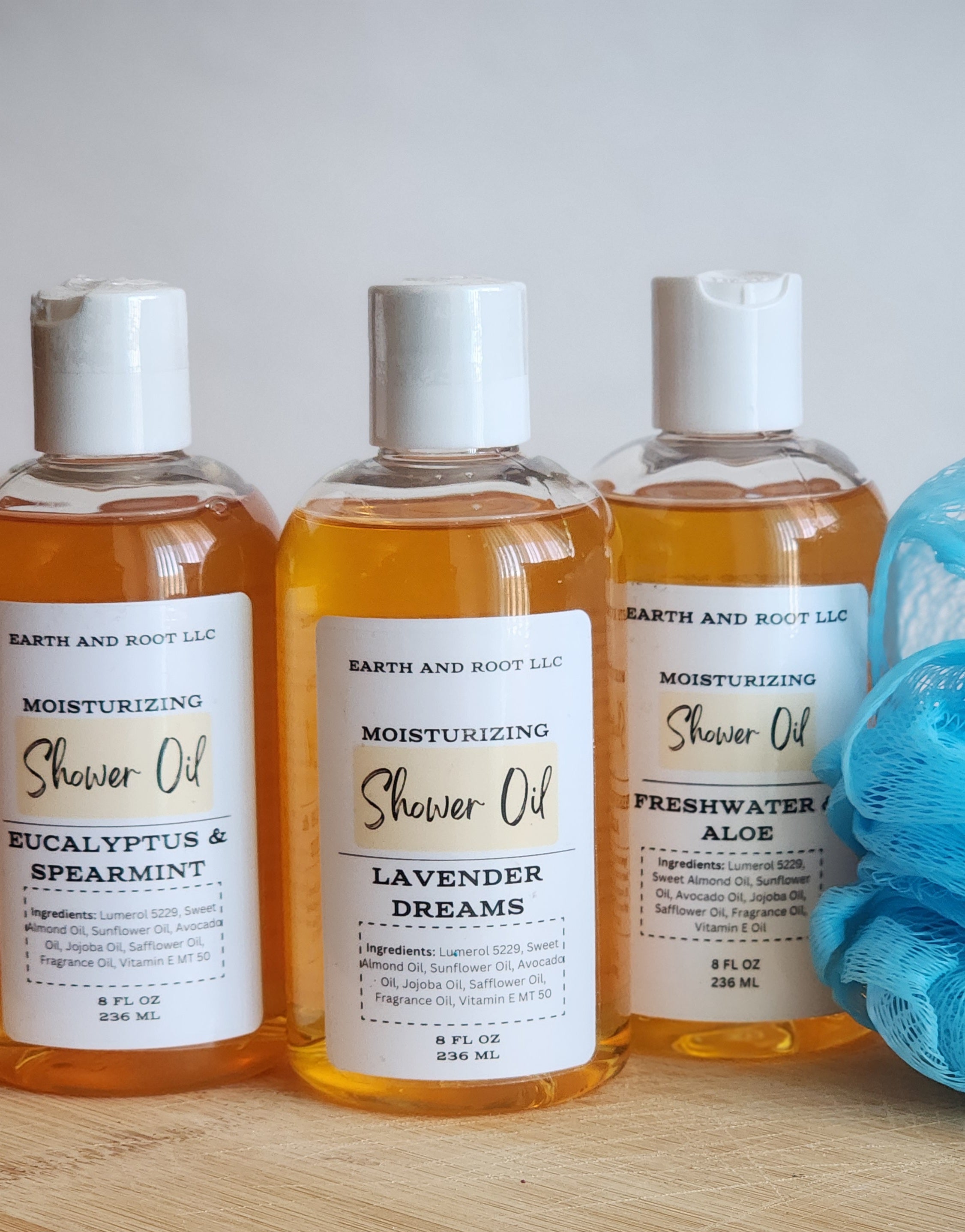 Shower Oil – Earth and Root LLC